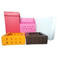 China Foldable Waterproof Polypropylene Plastic Sheet Board Turnover Box for sale