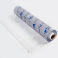 China Ribbed Clear Transparent PVC Sheet Panel Film 6mm Cutting Customized for sale