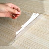 China Table Cloth Oilproof 8x4 PVC Sheets Super Clear Film 2mm Thickness for sale