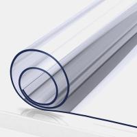 China Table Cloth Oilproof 8x4 PVC Sheets Super Clear Film 2mm Thickness for sale
