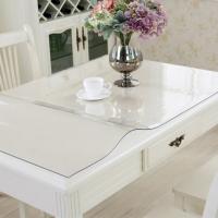 China Table Cloth Oilproof 8x4 PVC Sheets Super Clear Film 2mm Thickness for sale
