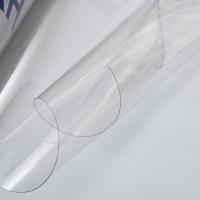 China Soft Transparent Flat PVC Sheet Panel For Tablecloth Curtain ROSH Certificated for sale
