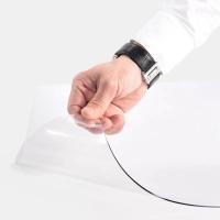 China Soft Transparent Flat PVC Sheet Panel For Tablecloth Curtain ROSH Certificated for sale