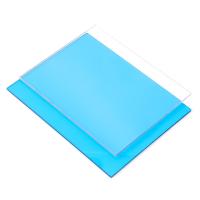 China OEM Polycarbonate Plastic Sheets Solid PC Hollow Sheet for Sunshade Roof Canopy for sale