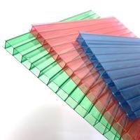 China Honeycomb Plastic Polycarbonate Plastic Sheets 20mm Colored Anti UV for sale