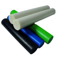 China Colored Round PVC UHMW Rod Clear Black HDPE Rod Plastic for sale