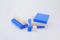 China Rigid HDPE PVC Solid Round Bar 10mm-300mm for sale