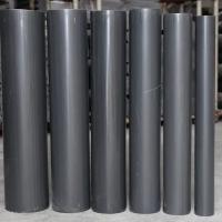 China White Black Plastic PVC Round Rod Bar 1/2 Inch Lightweight for sale