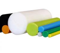 China Extruded Plastic Black PVC Rod High Density Polyethylene Rod OEM for sale