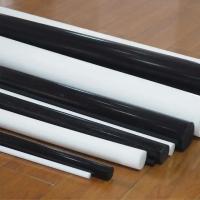 China Extruded Solid Uhmw Polyethylene Rods HDPE Bar OEM for sale