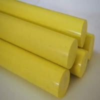 China Colorful Extruded UHMW PE Polyethylene Rods High Hardness High Performance for sale