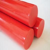 China Colorful Extruded UHMW PE Polyethylene Rods High Hardness High Performance for sale