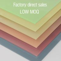 China Pastel Acrylic Blanks Coral Candy Rainbow Colour Sublimation Plexiglass Acrylic Sheet For Laser Cutting for sale
