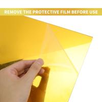 China High Quality Flexible Gold Or Silver Mirror Plastic Acrylic Sheet Offer Acrylic Cutting Service for sale