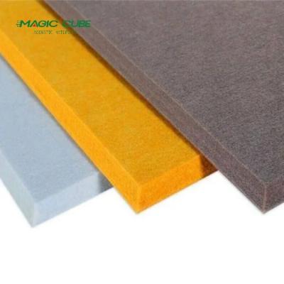China Sound Absorption Acoustic Polyester Fiber Sheets 3d Acoustic Wall Panels Lightweight for sale