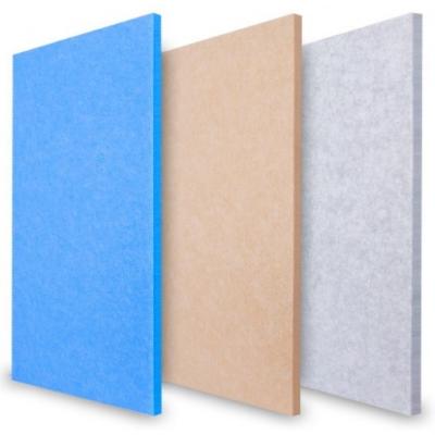 China 600×1200mm Polyester Fiber Acoustic Board For Hall Eco Friendly for sale
