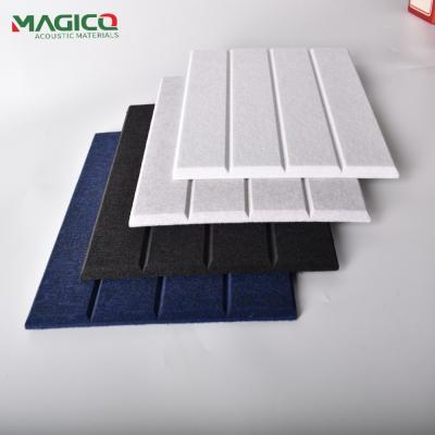 China Noise Control Polyester Fibre Acoustic Panel PET Acoustic Panel For Room Health Safe for sale