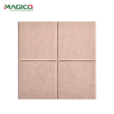 China Upgrade Interiors Polyester Fiber Acoustic Panel  Sound Absorbing Acoustic Panel Customized for sale