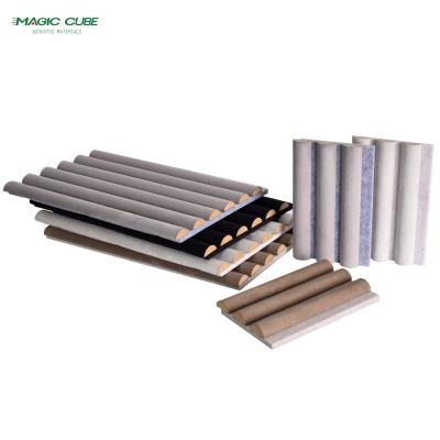 China Interior Decor Wooden Acoustic Wall Panels For Sound Absorption for sale