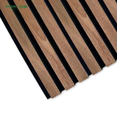 China High Density Wood Acoustic Wall Panels 2400*600mm For Wall And Ceiling Deco for sale