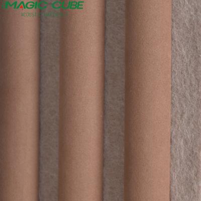 China Multi Color Options Suede Decorative Acoustic Wood Panels 12mm For Home Office for sale