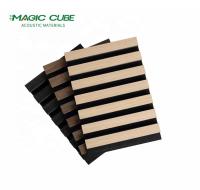 China Sound Absorbing Interior Mdf Acoustic Panel For Cinema Studio Theater for sale