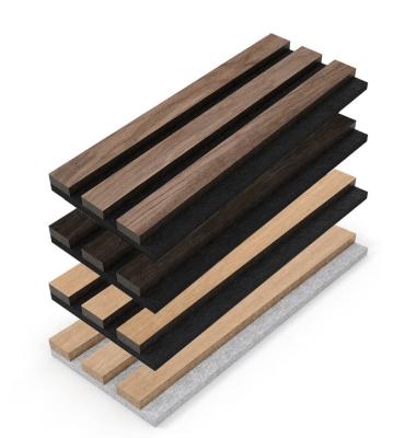 China Eco Friendly Wood Slat Acoustic Panels 1220*2440mm For Studio for sale