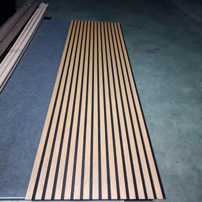 China Customized Studio Acoustic Wood Slat Panels For Interior Decoration for sale
