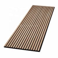 China 600*2400mm DIY Wood Slat Acoustic Panels High Performance Modern Style for sale