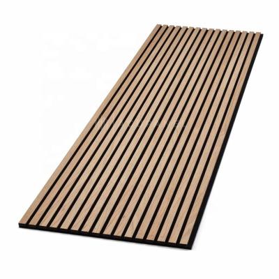 China 600*2400mm DIY Wood Slat Acoustic Panels High Performance Modern Style for sale