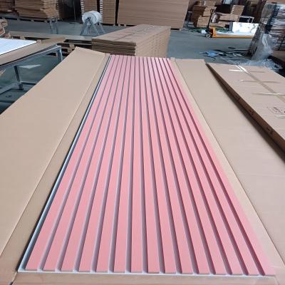China 3d Wall Decor Interior Wood Slat Acoustic Panels Sound Proof Acoustic Panels for sale