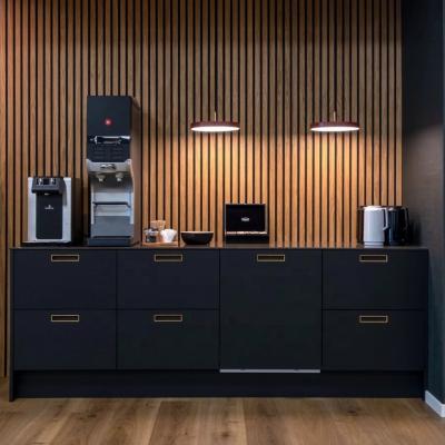 China Reduce Noise 3D Wooden Fluted Panels Interior Wall Decor Acoustic Fluted Panels for sale