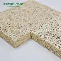 China Nature Wood Wool Acoustic Panel 3d Popular Modern Acoustic Board Flame Retardant for sale
