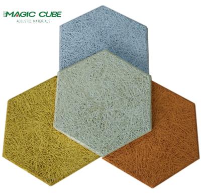 China Recording Studio Eco Friendly Wood Wool Cement Panels High Durability for sale