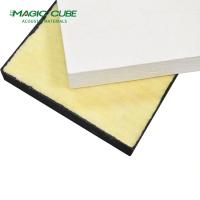 China Customized Made 3D Acoustic Fiberglass Ceiling Panel 15/20/25/30/40/50mm Thickness for sale