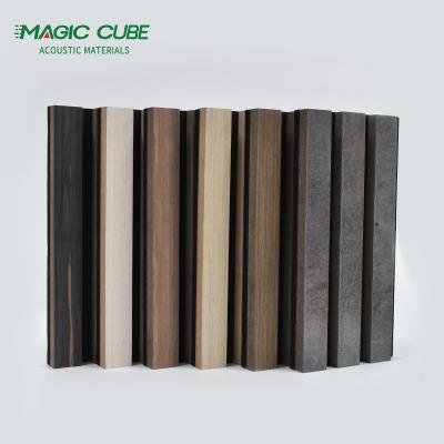 China Equidistant Slot Soundproof Fiberglass Panels Customizable Color for sale
