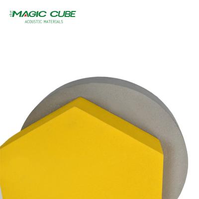 China High Density Fiberglass Acoustic Hanging Ceiling Panels Fireproof CE for sale