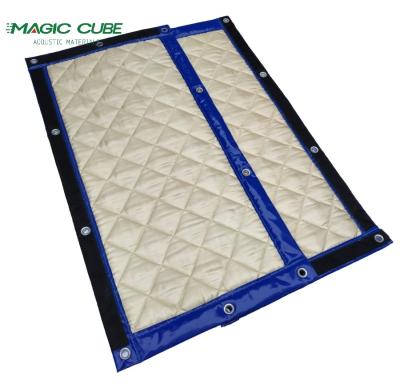 China Customized Acoustic Barrier Blanket For Windows 17-27dB Outdoor Noise Barrier for sale