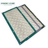 China OEM Exterior Sound Barrier Sound Absorbing Blankets 2400mm Length With Mass Load Vinyl for sale