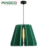China High Quality Modern Handing Acoustic Pendant Light Lampshade PET Felt Sound Absorbing Fabric Pendant Lampshade for sale