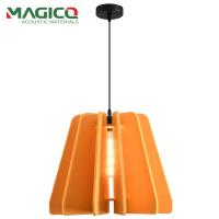 China Polyester Fiber Acoustic Panel 600x1200mm 24mm Sound Absorbing Wall Board for Escape Room Interior Decoration for sale