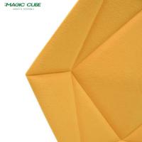 China Polyester Fiber Acoustic Panel 600x600mm 15mm Sound Absorbing Wall Board for Factory Floor Interior Decoration for sale
