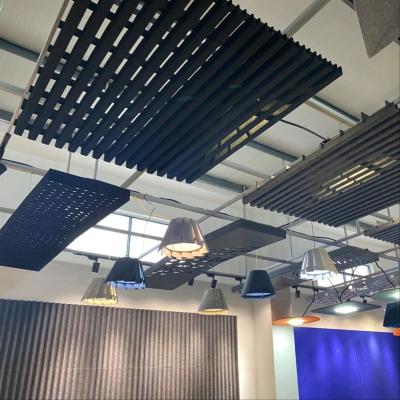 China Square Tube PET Ceiling Panels Acoustic Solutions For Offices Homes And Commercial Interiors for sale