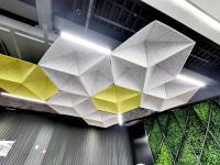 China Polyester Fiber Acoustic Panel 1220x2440mm 9mm Sound Absorbing Wall Board for Conference Room Interior Decoration for sale