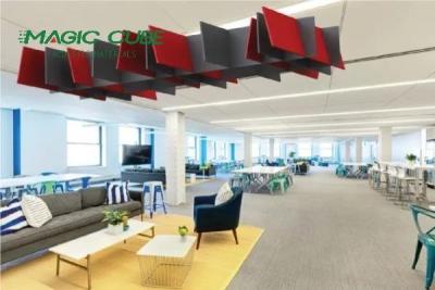 China Create a Quiet and Comfortable Environment with PET Ceiling Acoustic Panels Polyester Fiber Felt for sale