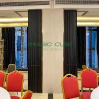 China Polyester Fiber Acoustic Panel 1220x2440mm 9mm Sound Absorbing Wall Board for Airport Lounge Interior Decoration for sale