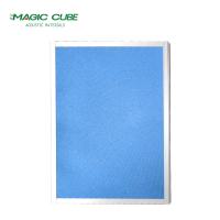 China Polyester Fiber Acoustic Panel 600x600mm 15mm Sound Absorbing Wall Board for Elderly Care Interior Decoration for sale