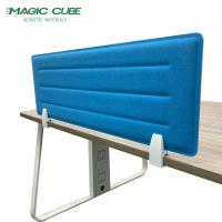 China Polyester Fiber Acoustic Panel 600x600mm 15mm Sound Absorbing Wall Board for Government Building Interior Decoration for sale