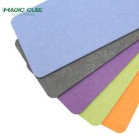 China Polyester Fiber Acoustic Panel 600x600mm 15mm Sound Absorbing Wall Board for Postnatal Care Center Interior Decoration for sale