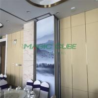 China Fire-retardant Movable Partition Wall with High-strength Aluminum Alloy Frame and Composite Sound Insulation Material for sale